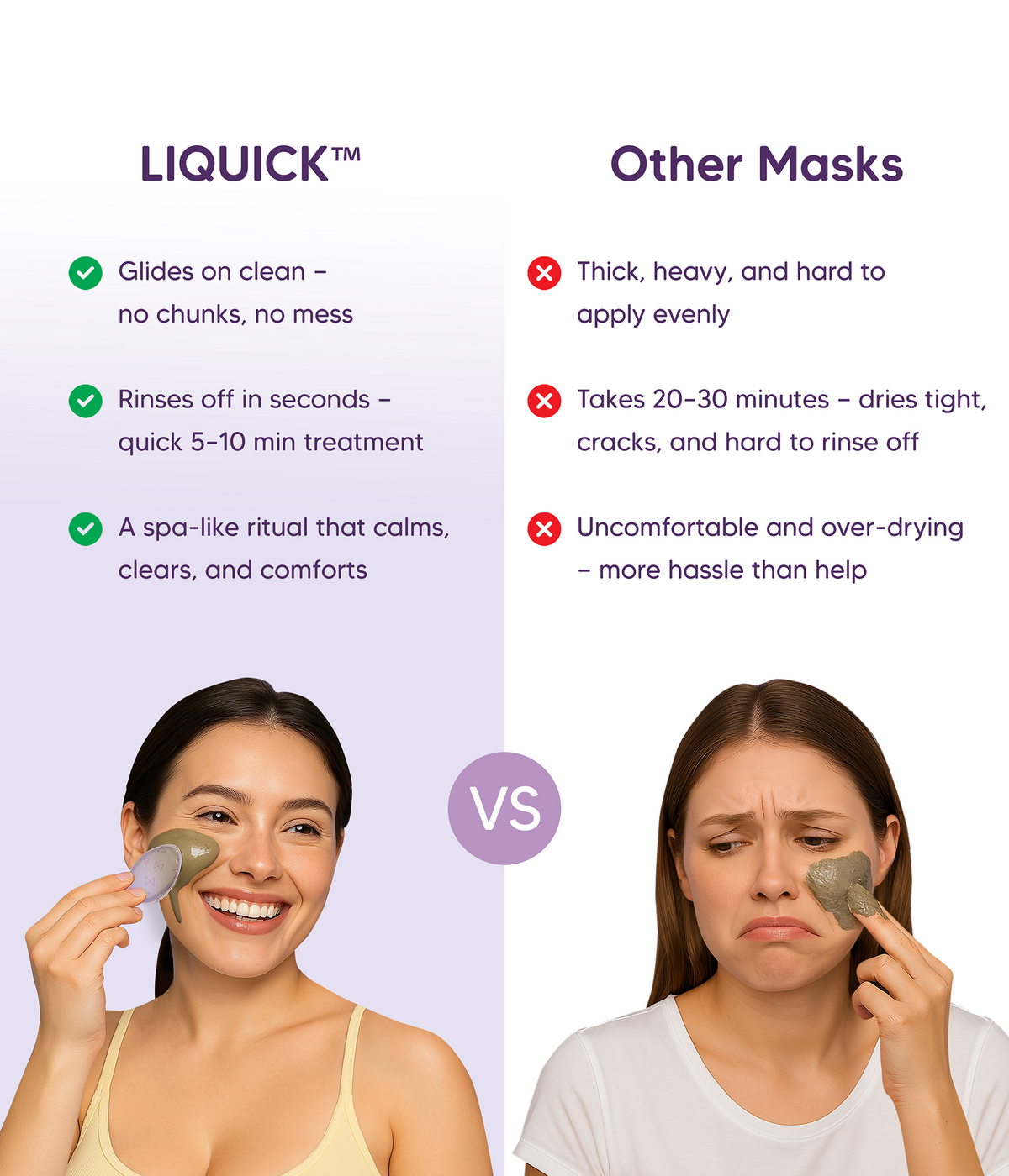 LIQUICK Liquid Mud Mask - Promise Cosmetics